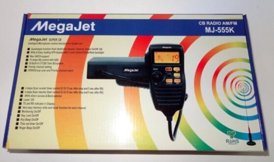 MegaJet 555, антеннa Optim Union CB Sirius 3000 — Mitsubishi Pajero (3G), 3,2 л, 2003 года ...