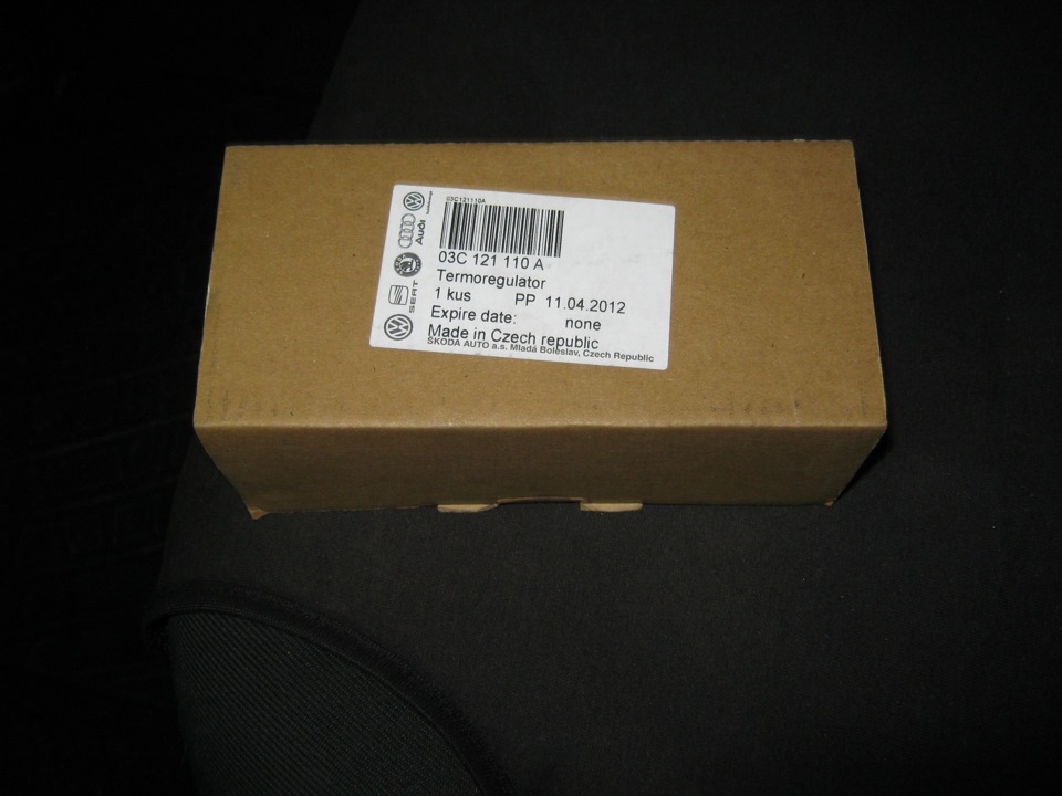 замена термостата — Skoda Fabia Combi Mk1, 1,2 л, 2003 года | своими ...