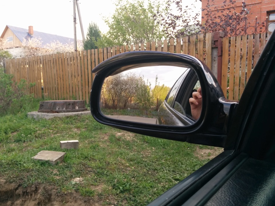 Козырьки на зеркала заднего вида — Chevrolet Evanda, 2 л, 2004 года ...