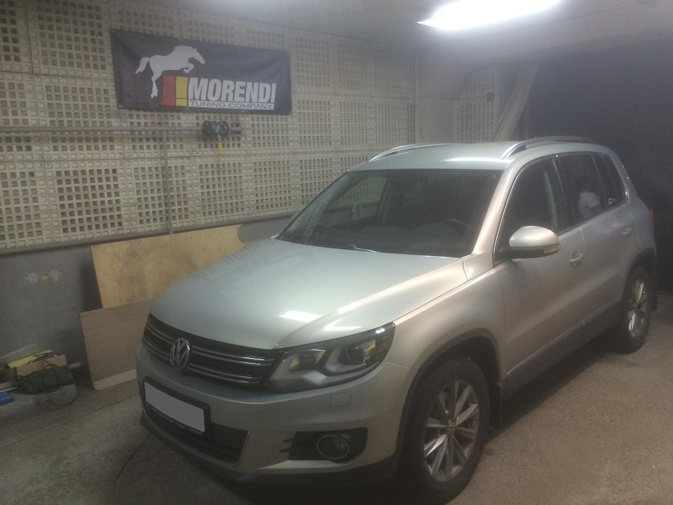 VW Tiguan 2.0TFSI Stage 2 Morendi Белгород — DRIVE2