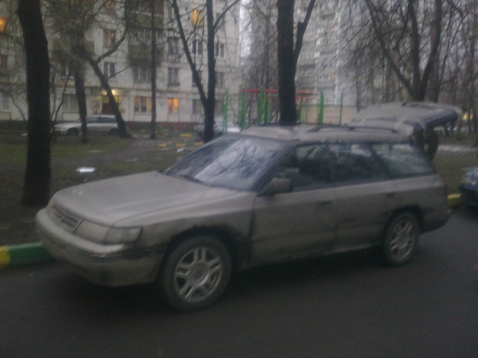 Начало … — Subaru Legacy (BC/BJ/BF), 2 л, 1992 года | покупка машины ...