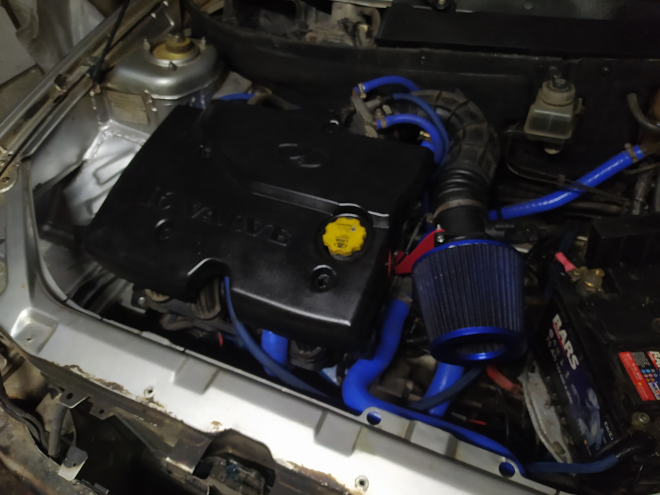 Силиконовые патрубки в приору — Lada Приора седан, 1,7 л, 2007 года ...