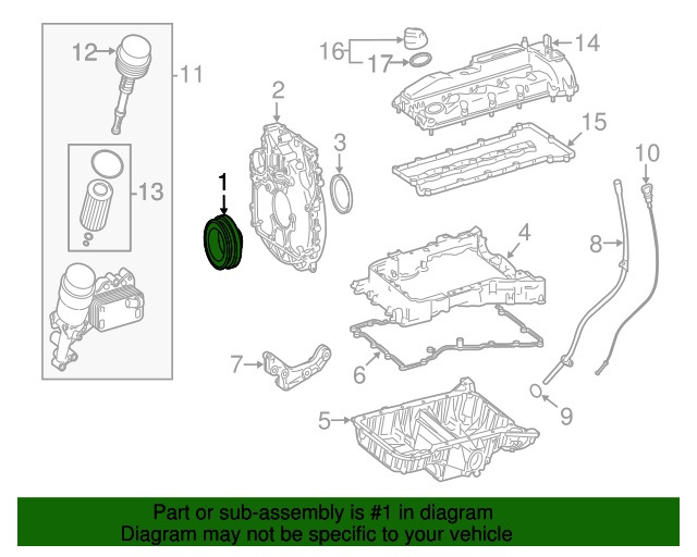 A6510351712 Шкив Mercedes | Запчасти на DRIVE2