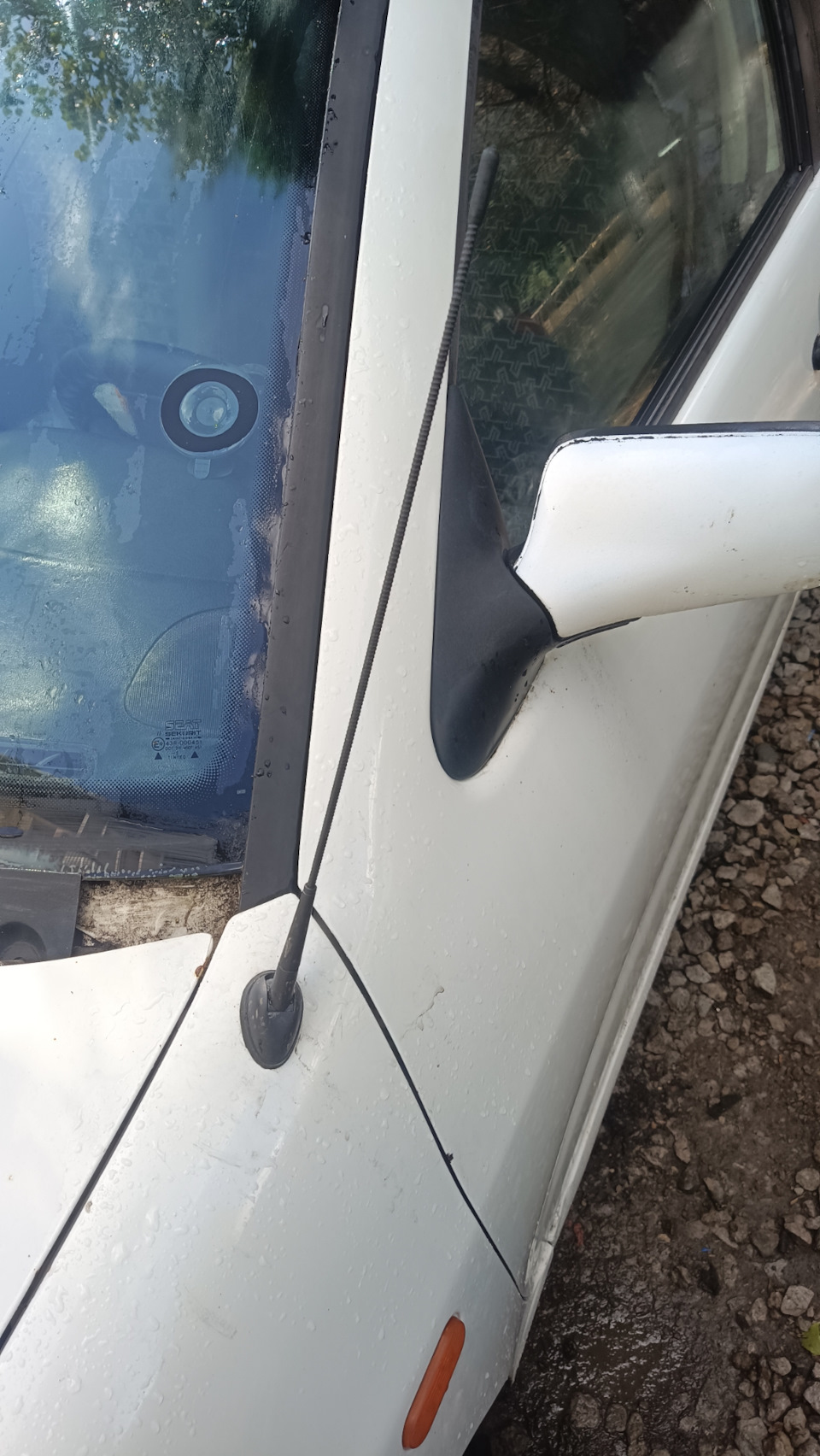 #14 антена — Volkswagen Polo Classic Mk3, 1,6 л, 1995 года | своими ...