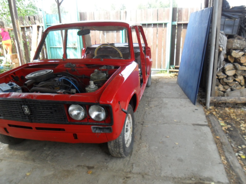 покраска 50% сделано ))) — Lada 21065, 1,6 л, 2000 года | кузовной ...