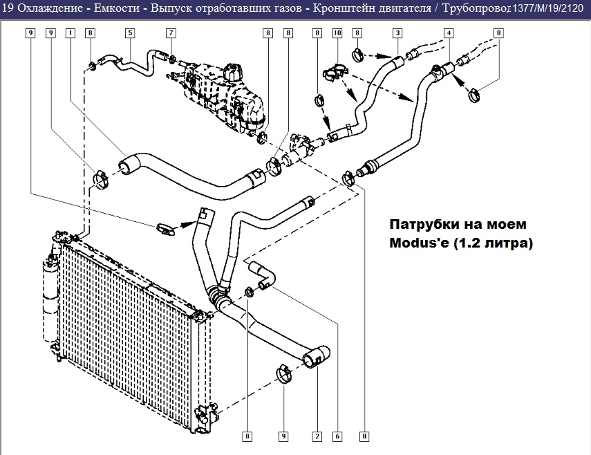 Вот такие вот дела… — Renault Modus, 1,2 л, 2004 года | запчасти | DRIVE2