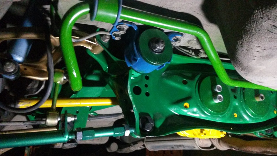 Rear suspension — Final Stage — Toyota Mark II (90), 2 л, 1993 года ...