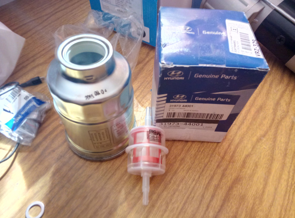 3197344001 Топливные фильтр KIA HYUNDAI | Запчасти на DRIVE2