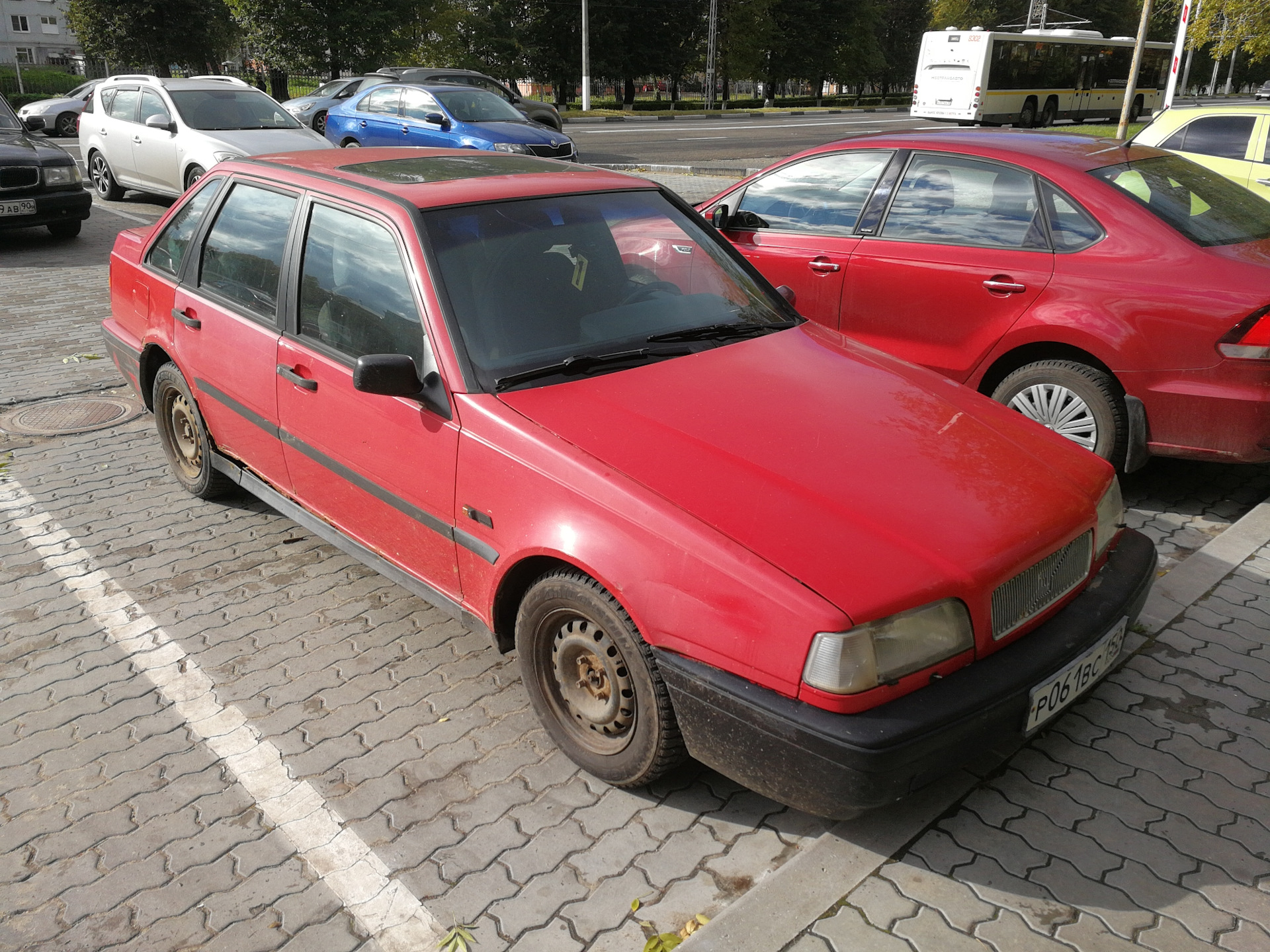 Покупочка))) — Volvo 460, 1,7 л, 1994 года | покупка машины | DRIVE2