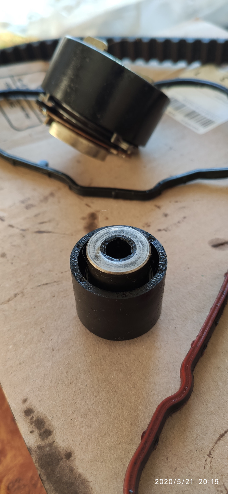 Плановая замена ремня ГРМ — Citroen C-Elysee, 1,2 л, 2014 года | визит ...