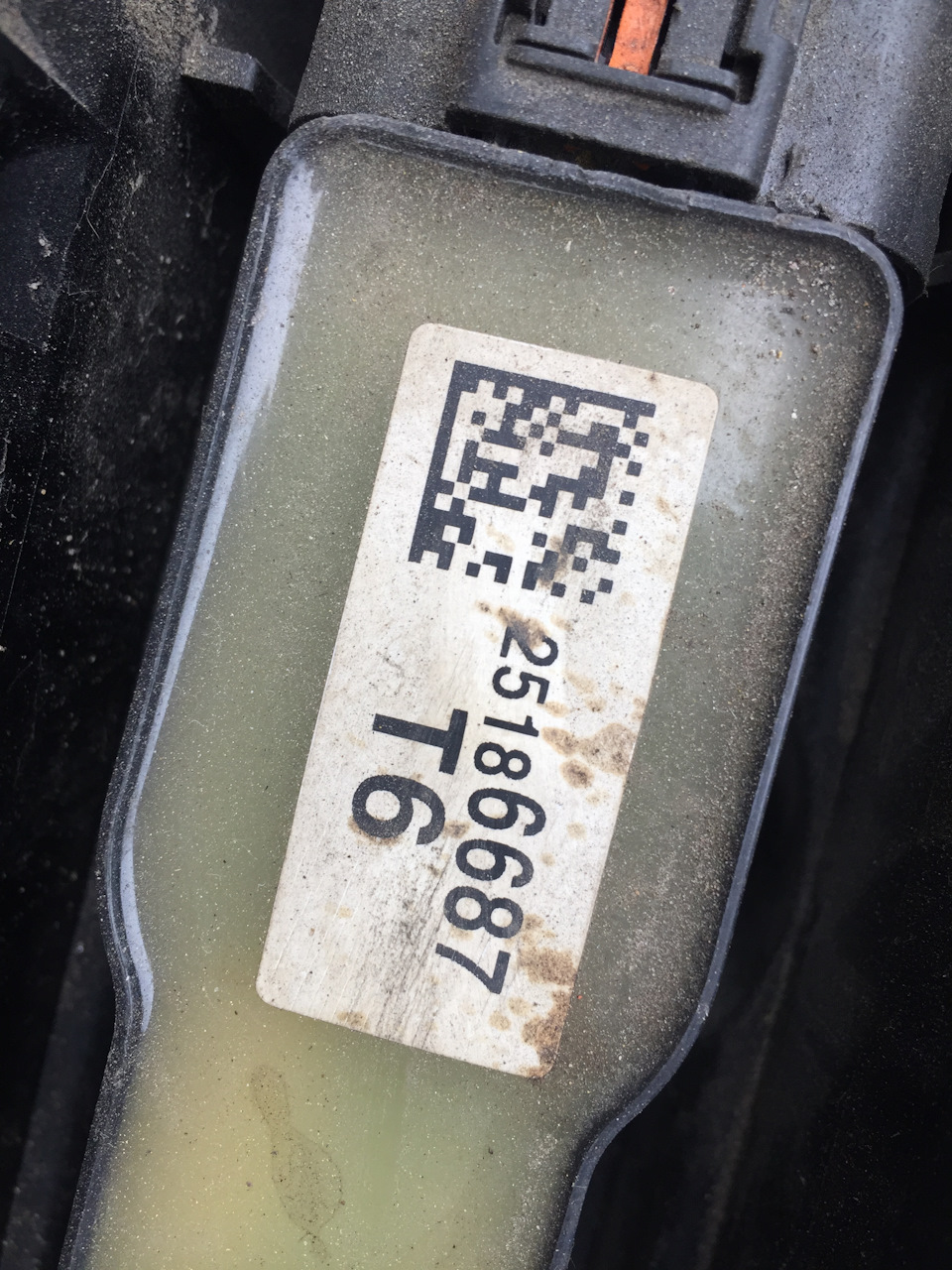 25186687 Катушка зажигания GM | Запчасти на DRIVE2