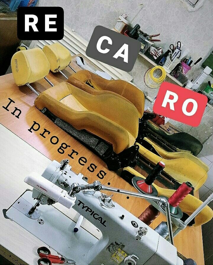 RECARO in progress — Volkswagen Golf Rallye, 2,9 л, 1989 года | своими ...