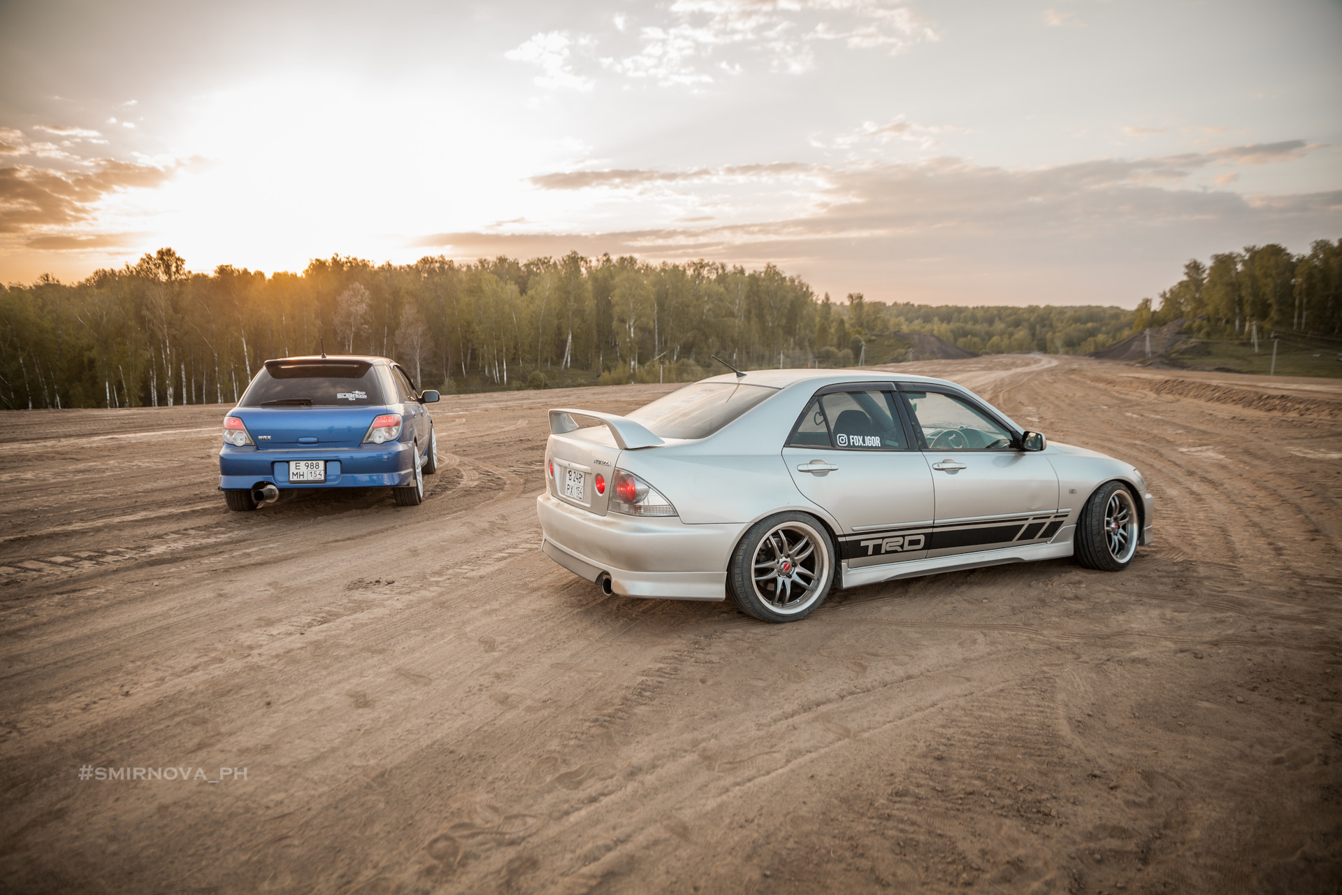 Subaru Impreza/Toyota Altezza — Subaru Impreza WRX (GD/GG), 2,5 л, 2005 ...