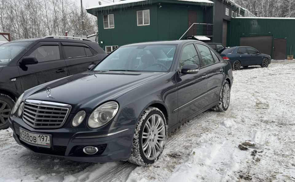 Покраска🎨 — Mercedes-Benz E-Class (W211), 2 л, 2008 года | визит на сервис | DRIVE2
