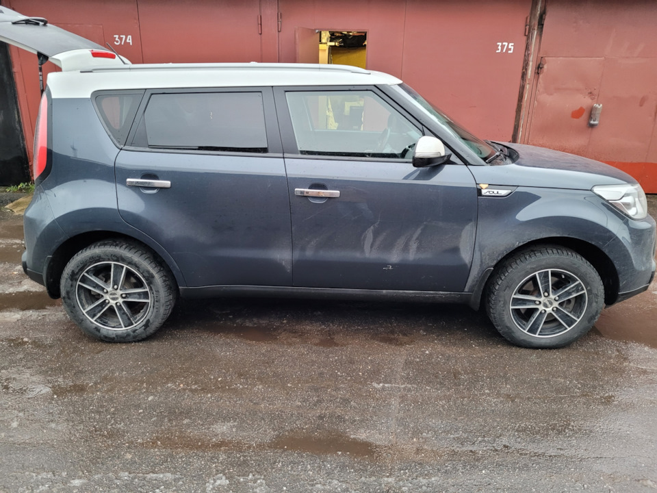 Зимняя переобувка — KIA Soul (2G), 1,6 л, 2016 года | шины | DRIVE2