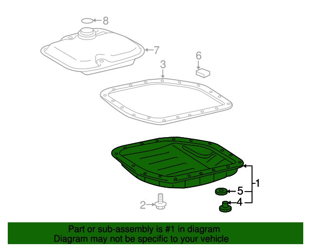 3510652020 Поддон атм TOYOTA LEXUS | Запчасти на DRIVE2