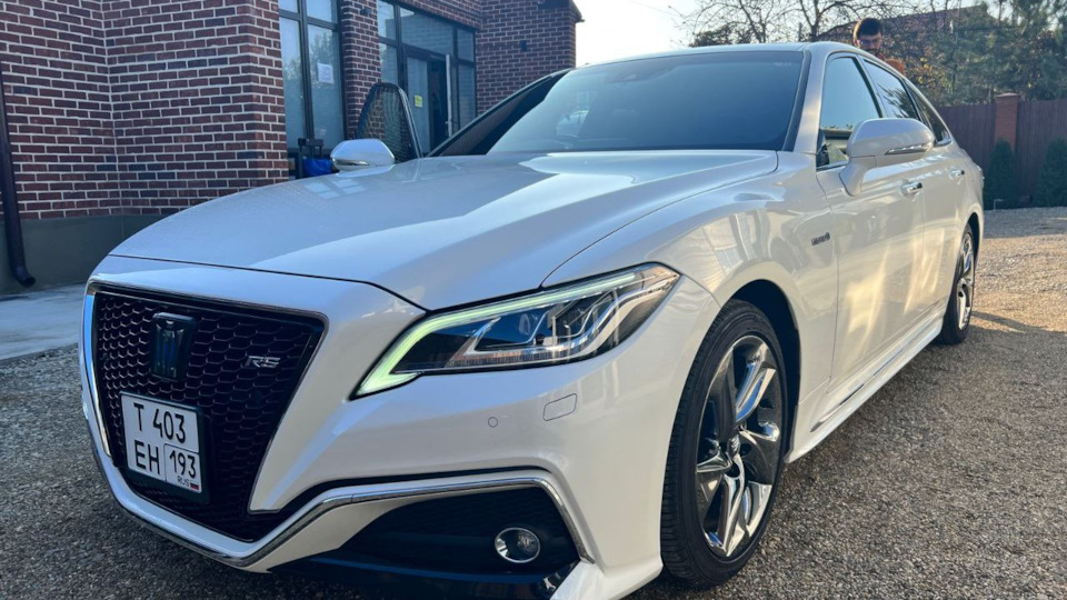 Toyota Crown (S220) 2.5 гибридный 2018 | на DRIVE2