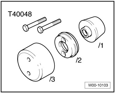 T40048 , Приспособление для замены уплотн.колец VAG | Запчасти на DRIVE2