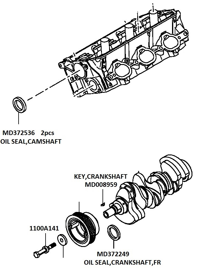 Запчасти для замены ремней ГРМ/навесного и помпы. Приспособа для ...