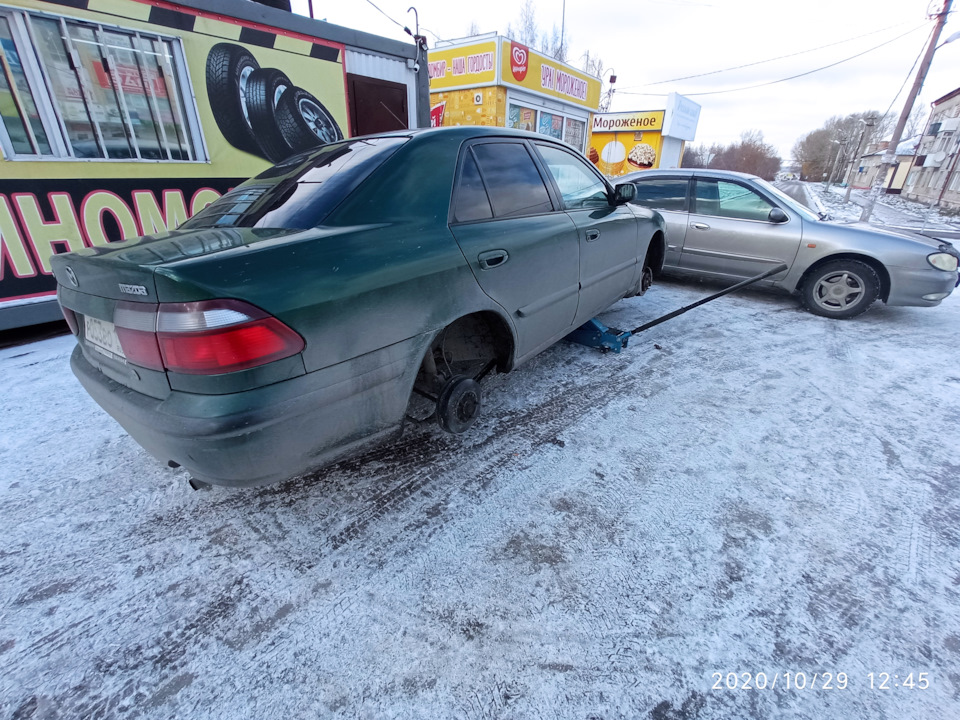 Любимые Нокиан Нордман 5. — Mazda 626 V (GF), 1,8 л, 1997 года | шины ...