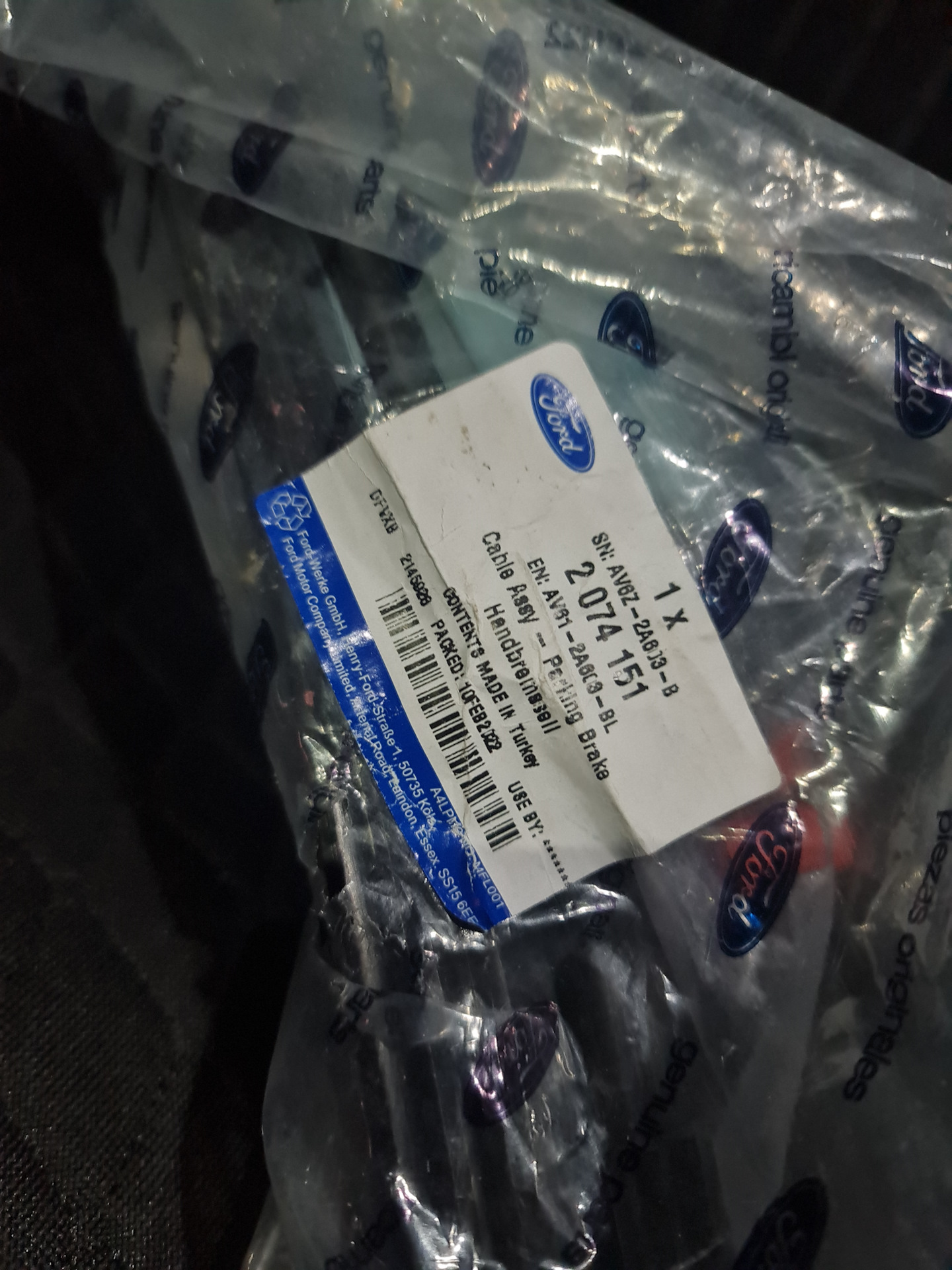 Замена тросов стояночного тормоза + бензонасоса — Ford Focus Wagon III ...