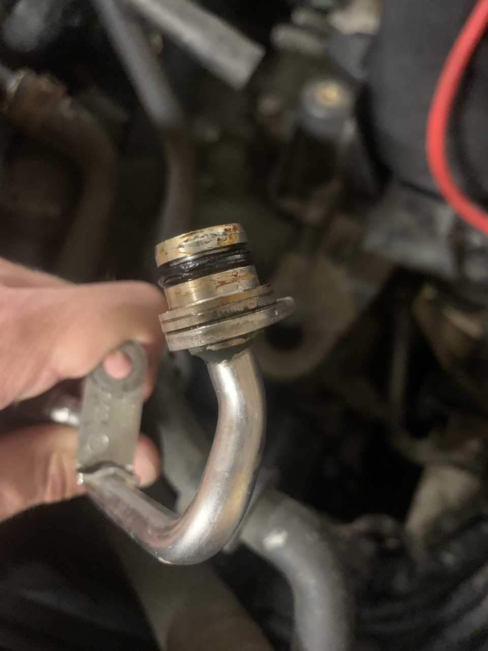 Колечки охлаждения турбины. — Skoda Octavia A5 Mk2, 1,4 л, 2012 года ...