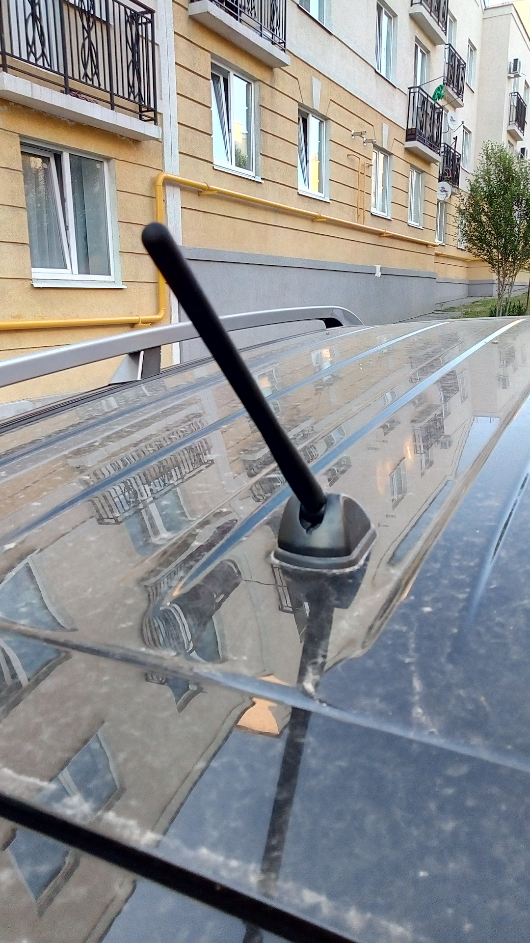 Антенна на месте! — Mitsubishi Outlander XL, 3 л, 2007 года | другое ...