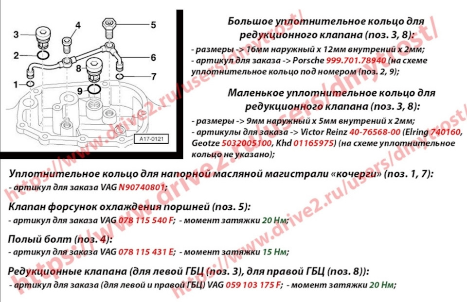 078115540F Форсунка подачи масла для охлаждения VAG | Запчасти на DRIVE2