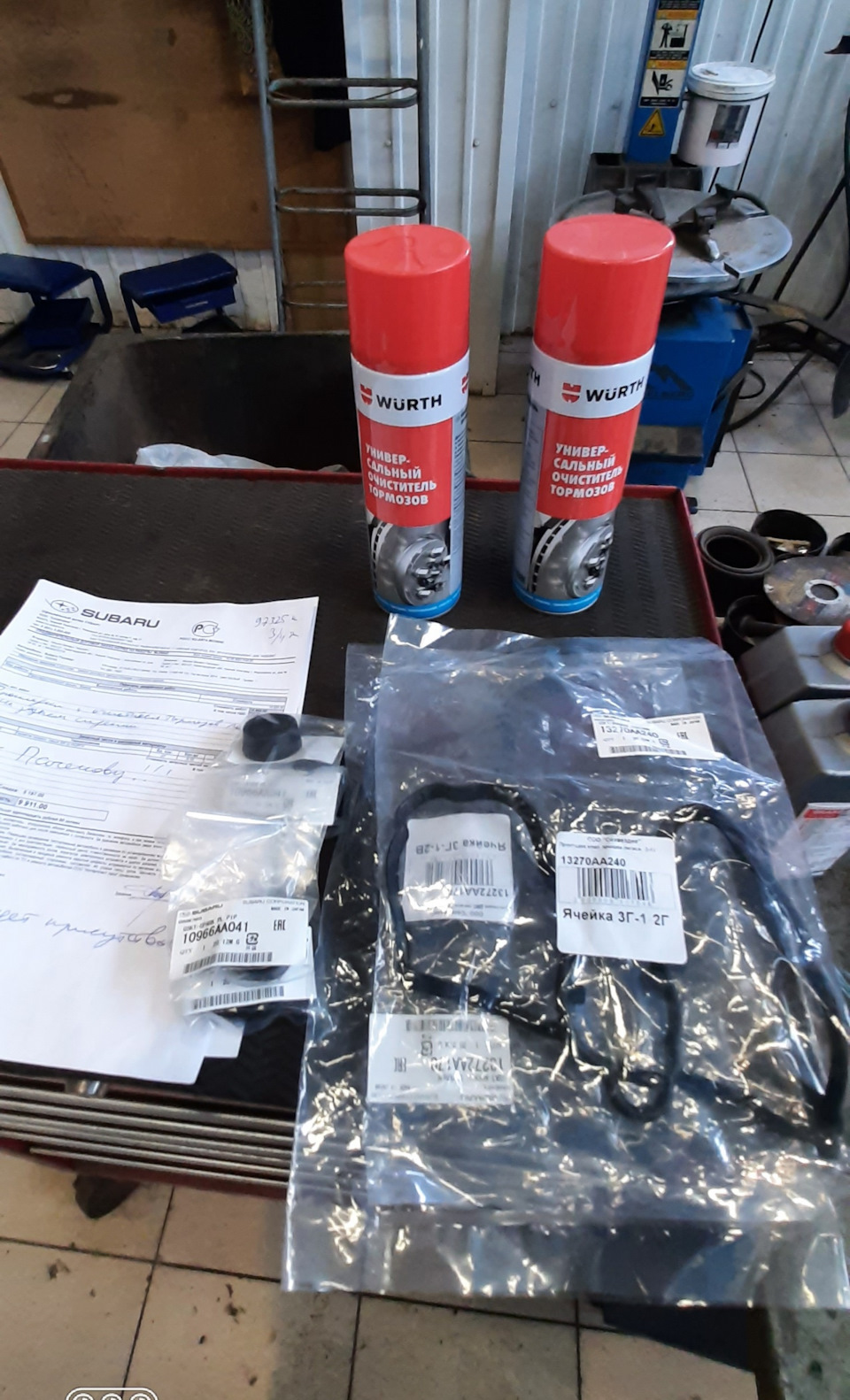 13270AA240 Прокладка клапанной крышки SUBARU | Запчасти на DRIVE2