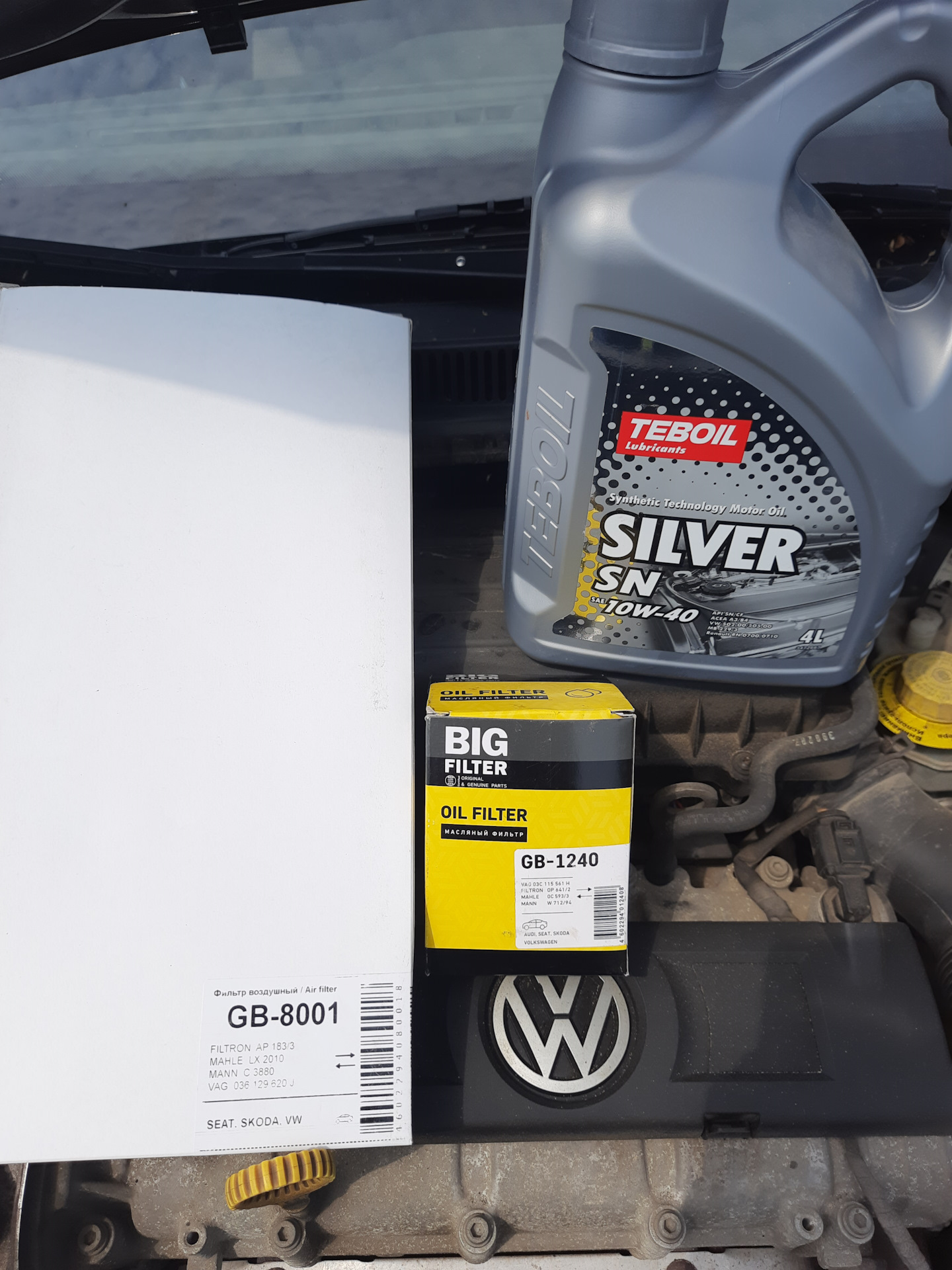 ТО масло фильтра — Volkswagen Polo Sedan, 1,6 л., 2013 года | плановое ...