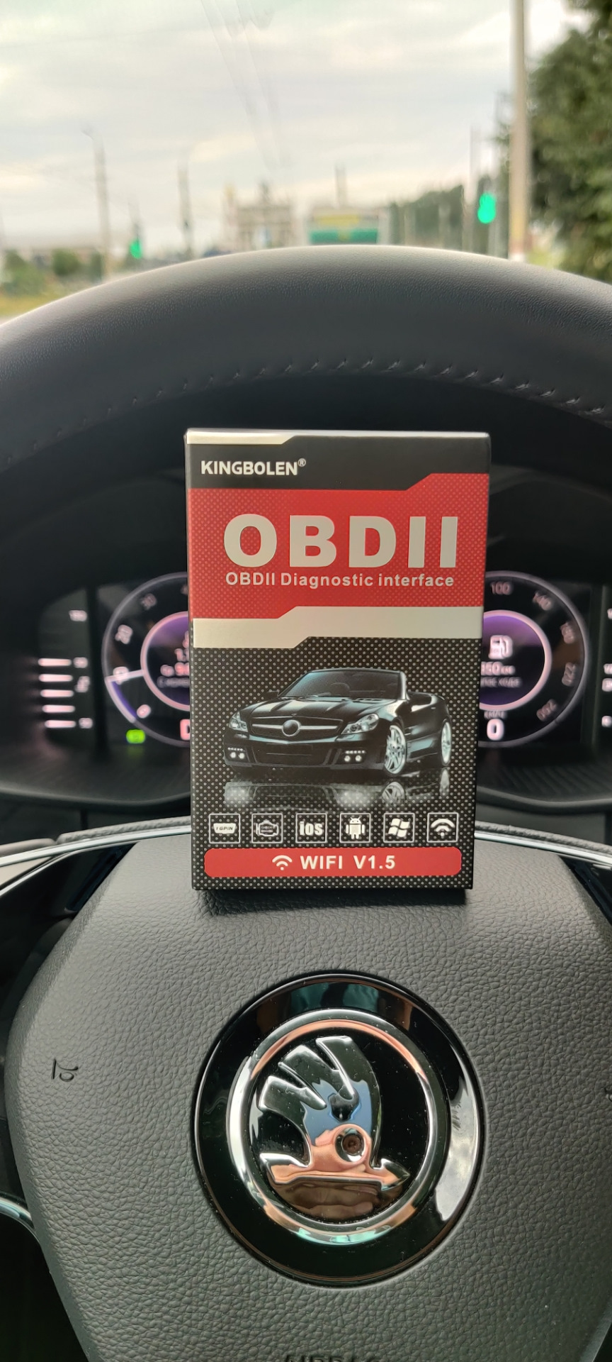 Сканер obd2 — Skoda Kodiaq (1G), 2 л, 2021 года | аксессуары | DRIVE2
