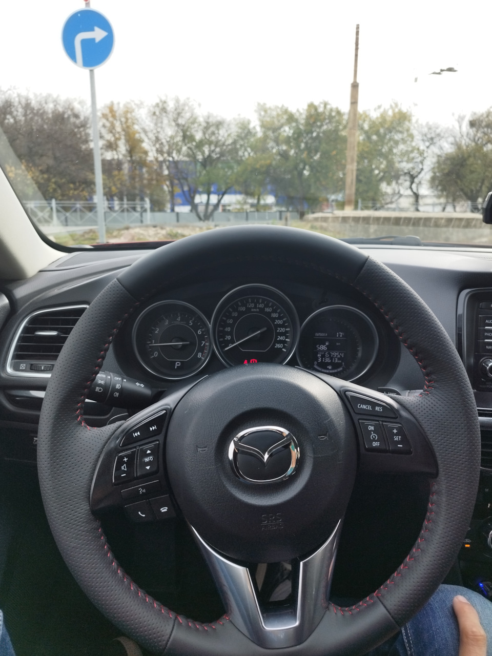 Перетяжка руля Мазда 6 gj — Mazda 6 (3G) GJ, 2 л, 2014 года | стайлинг ...