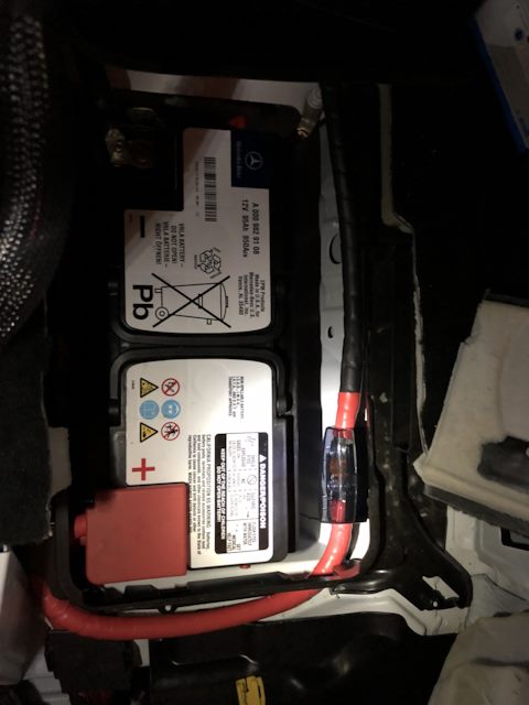 A0009829108 Аккумулятор 95 A/H 850A обр. пол. Mercedes | Запчасти на DRIVE2