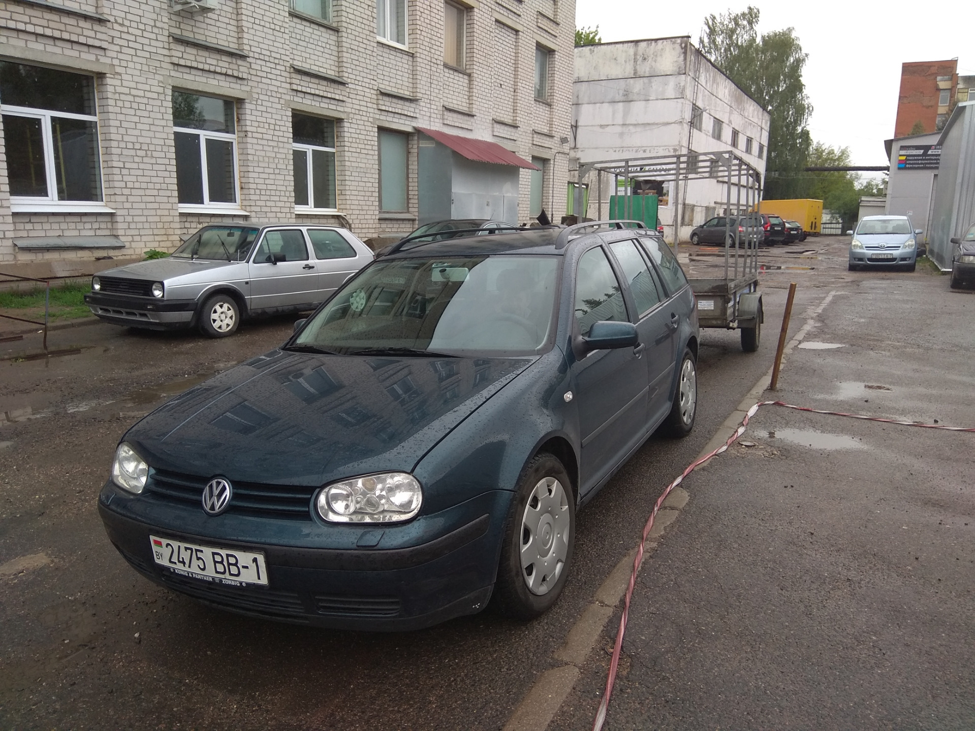Покупка прицепа — Volkswagen Golf Variant (Mk4), 1,9 л, 2001 года | аксессуары | DRIVE2