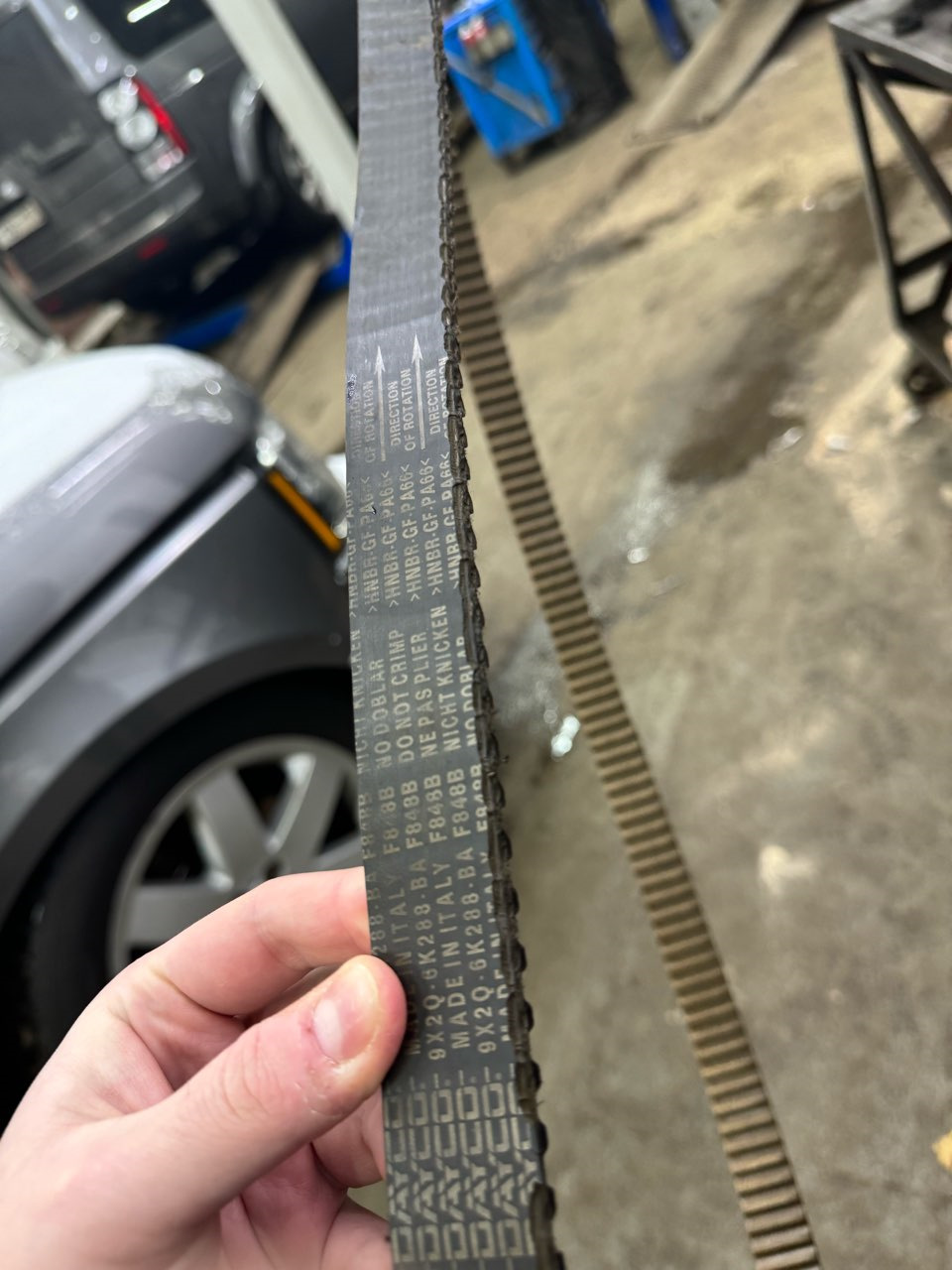 ТО 91000 Замена Ремня ГРМ — Land Rover Range Rover (4G), 3 л, 2018 года ...