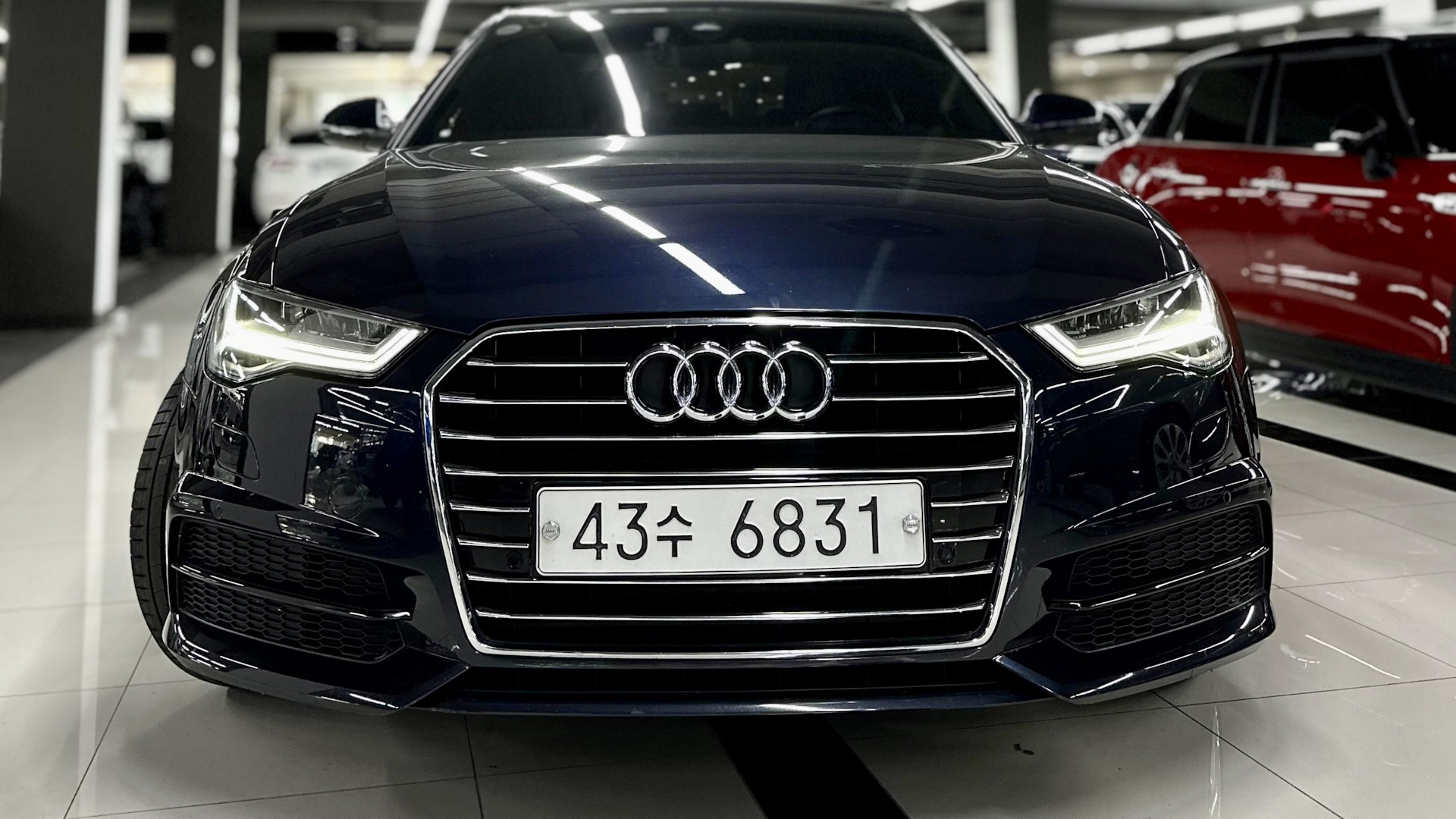 Audi A6 (C7) 2.0 бензиновый 2018 | Moonlight blue на DRIVE2