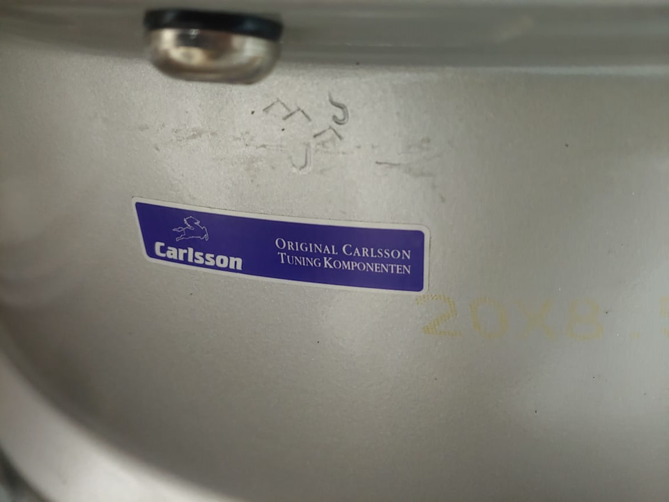 Литые диски Carlsson 9,5Jx20 ET40 5x114,3 на Toyota Crown (S180 ...