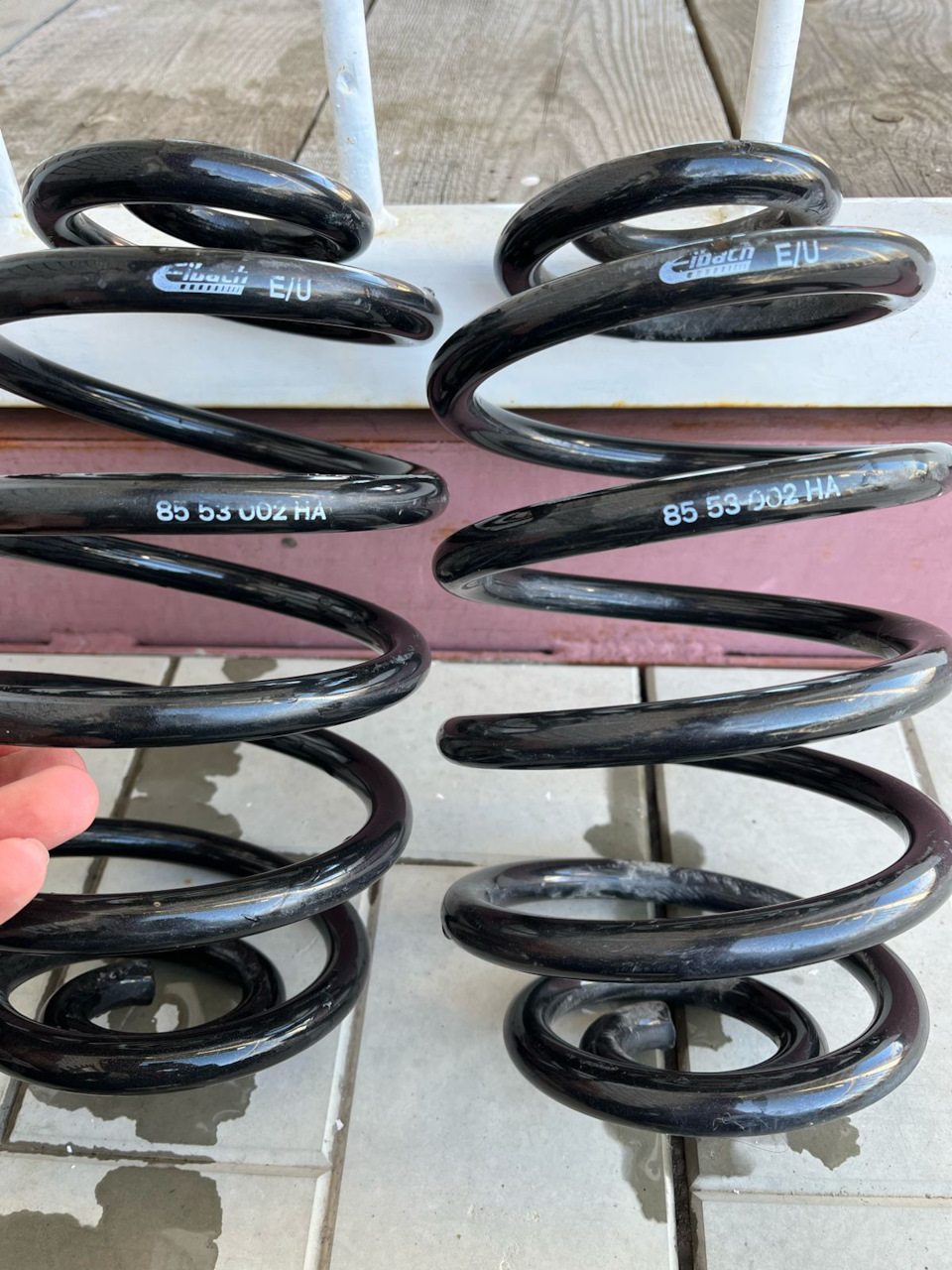 Пружины eibach -30 — Volkswagen Passat Variant (B5), 1,9 л, 2003 года ...