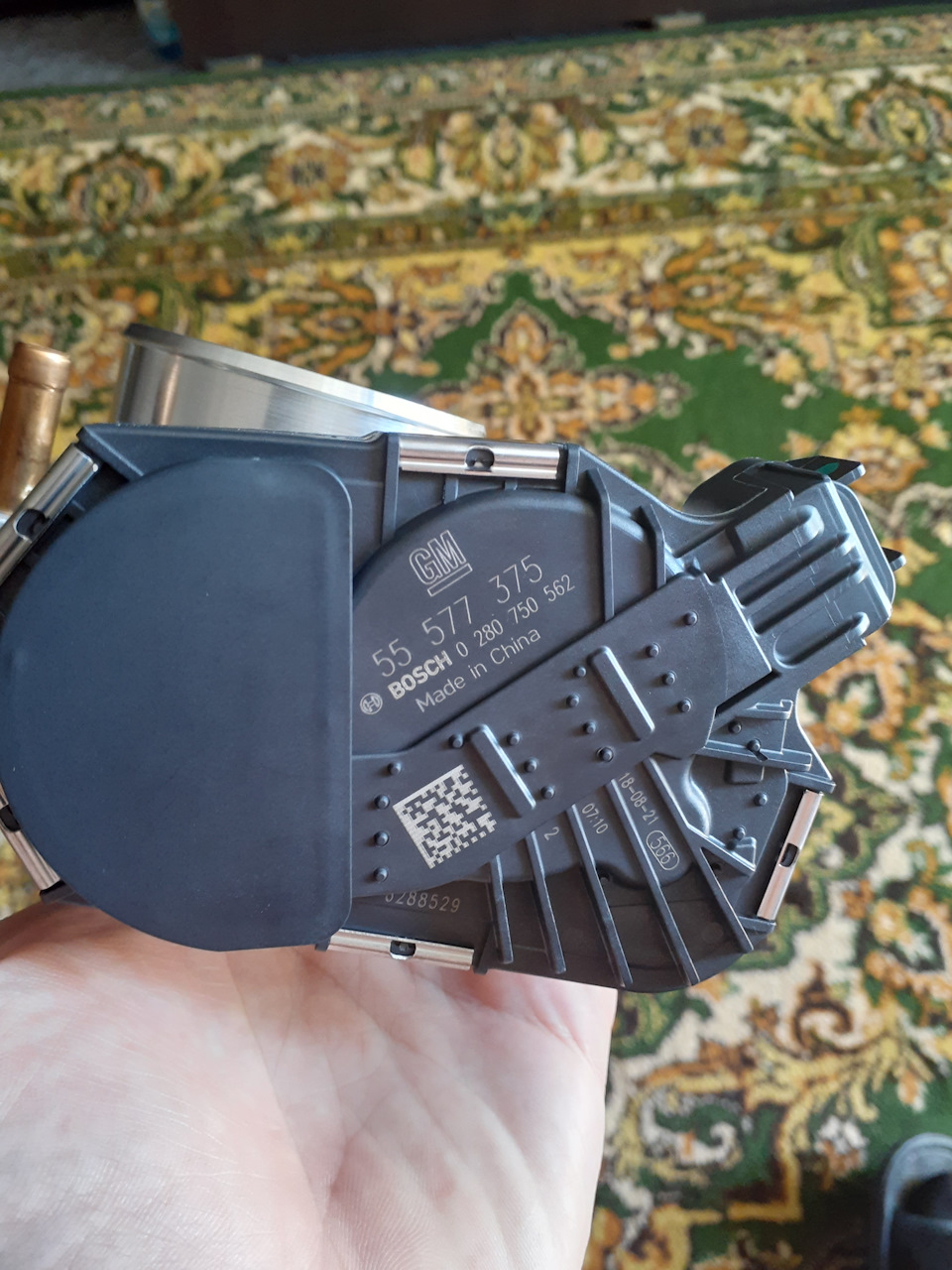 55577375 Корпус дроссельного клапана GM | Запчасти на DRIVE2