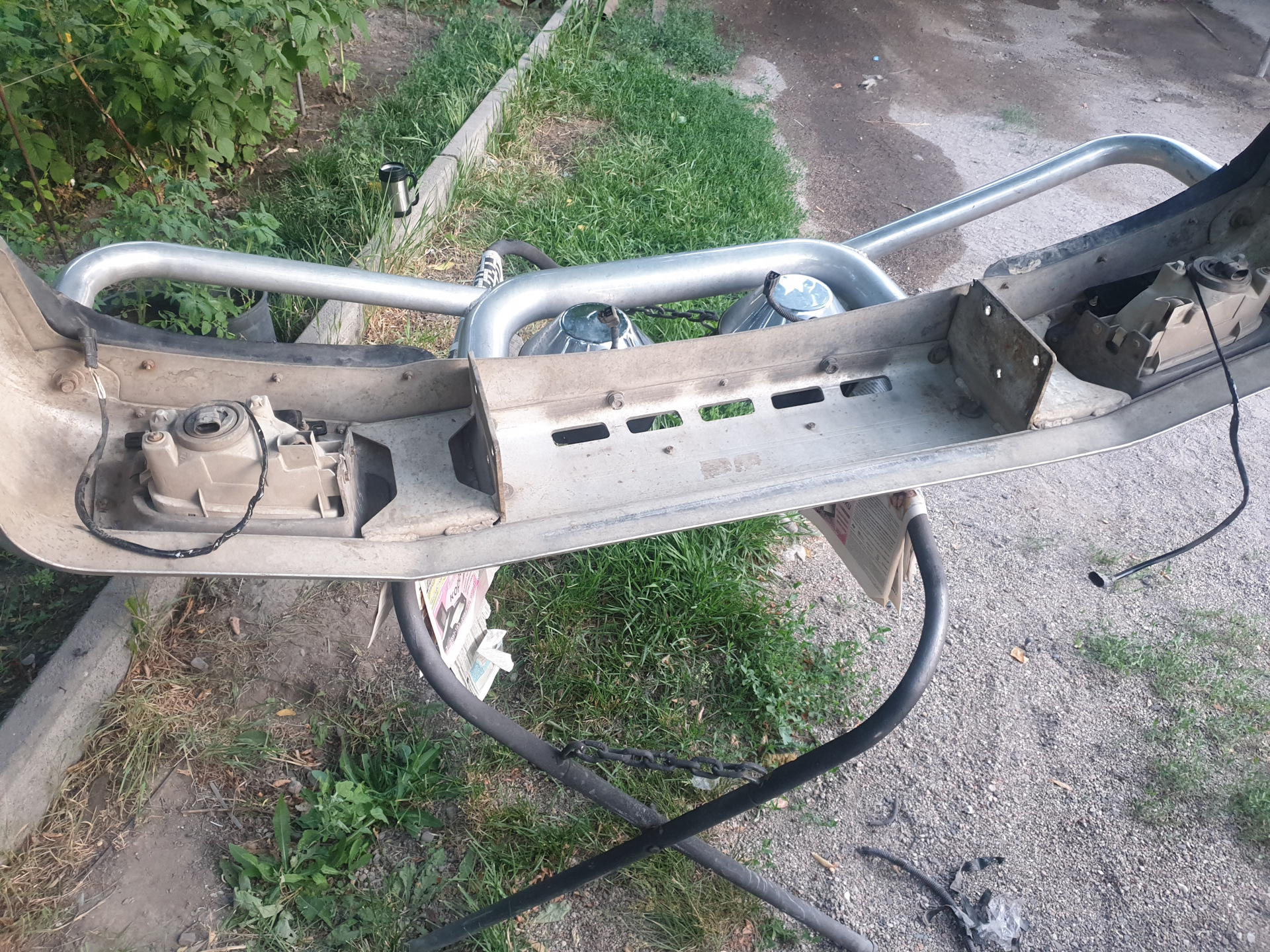 Новые повороты в бампер, рестайл подфарные планки, радиатор акпп от 120 ...