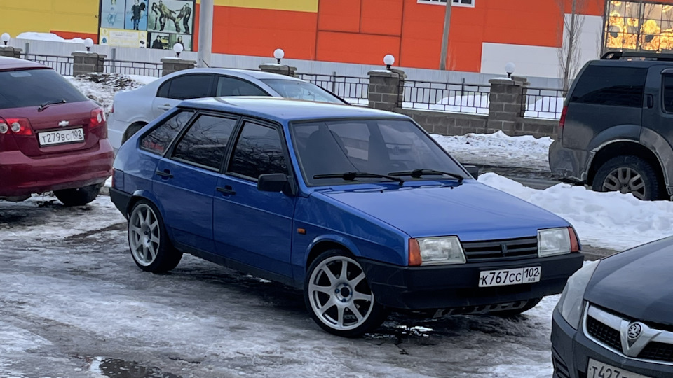 Lada 21093i 1.5 бензиновый 2002 | Blue in black на DRIVE2