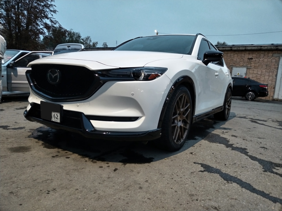 Установка обвеса — Mazda CX-5 (2G), 2,5 л, 2018 года | стайлинг | DRIVE2