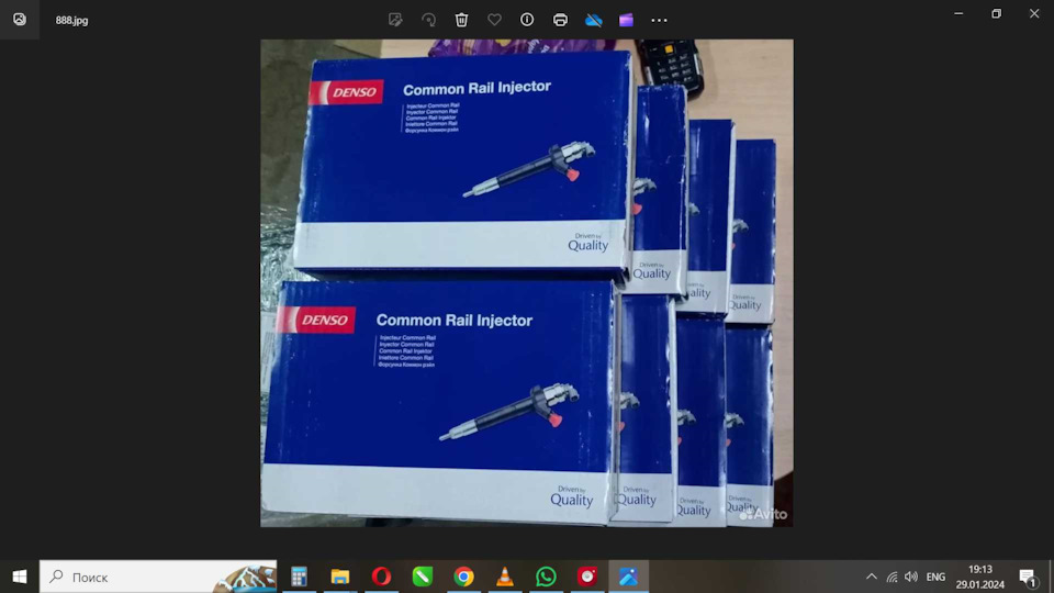 Форсунки топливные Land Cruiser 200 дорест на Toyota Land Cruiser 200 ...