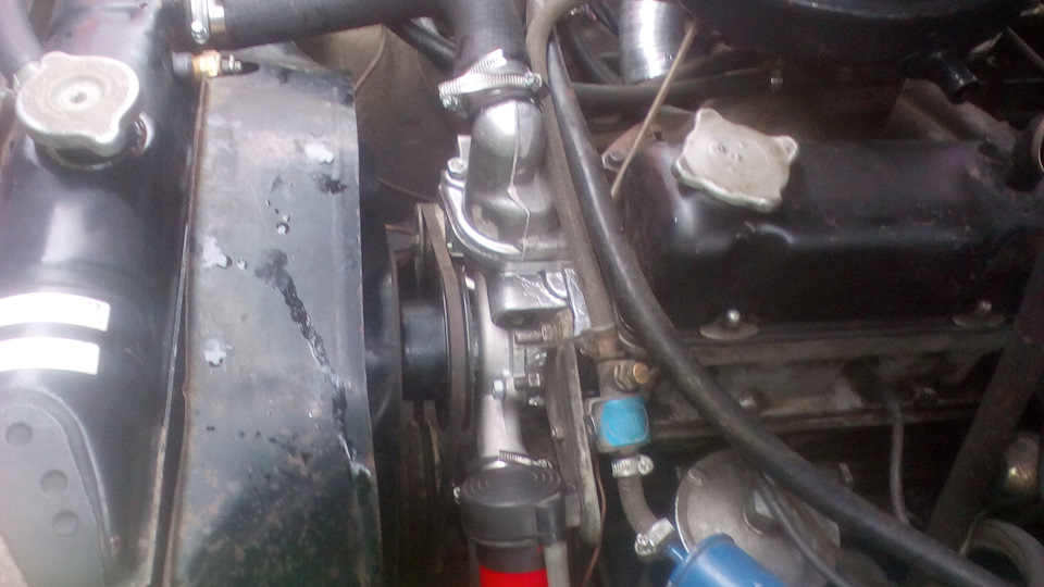 Установка помпы умз 417 — ГАЗ 24, 2,4 л, 1971 года | тюнинг | DRIVE2