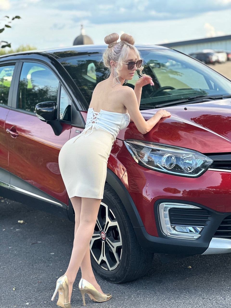 Две вишенки! — Renault Kaptur (2020), 1,6 л, 2020 года | фотография | DRIVE2