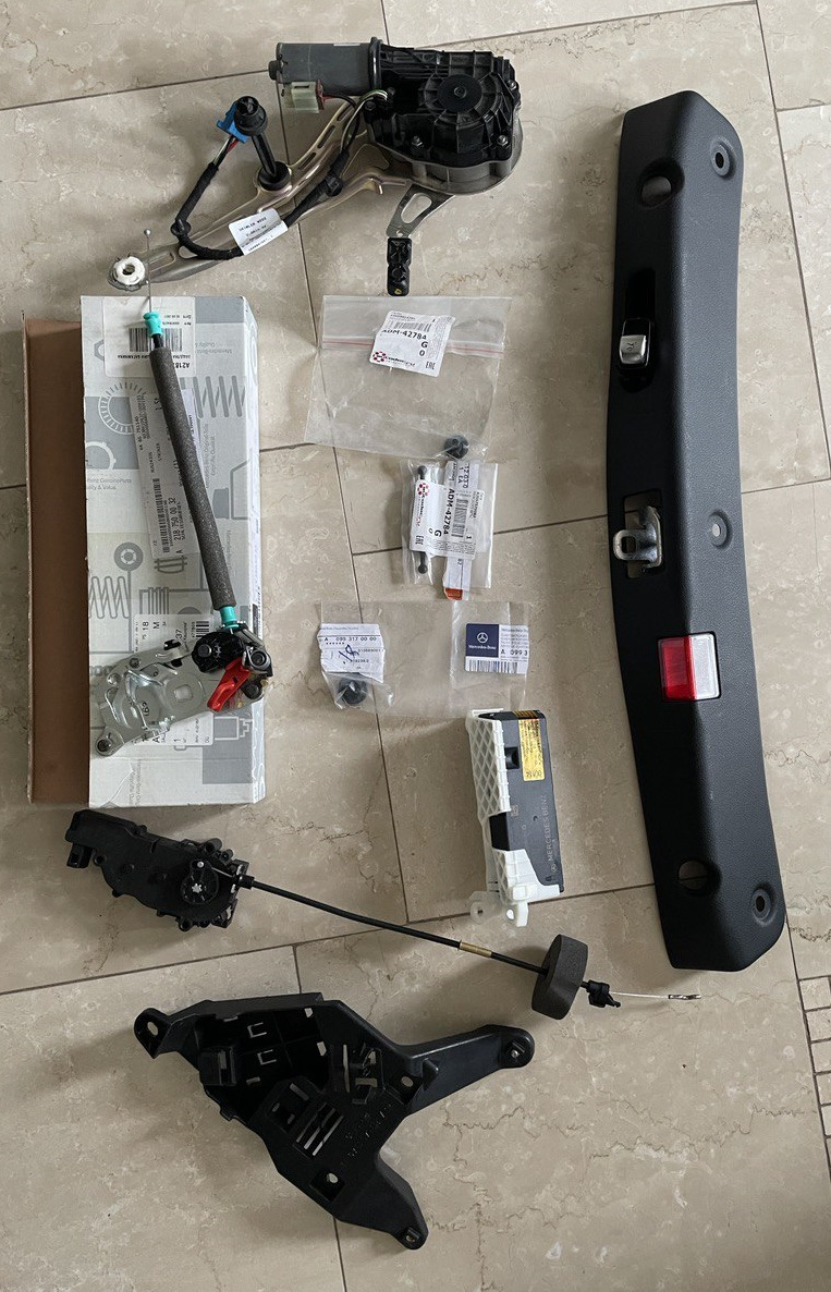 Запчасти для электропривода крышки багажника. — Mercedes-Benz E-Class ...