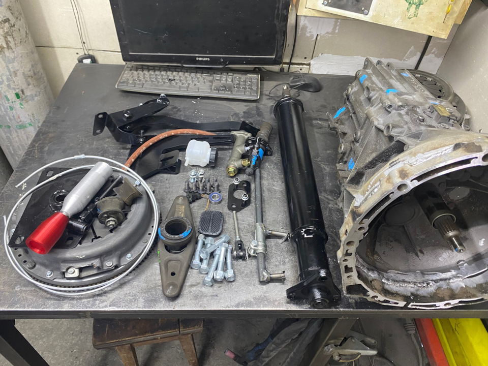 Свап МКПП Getrag 217(GS6-17DG) в JZX100 1JZ-GE — Toyota Cresta (100), 2 ...