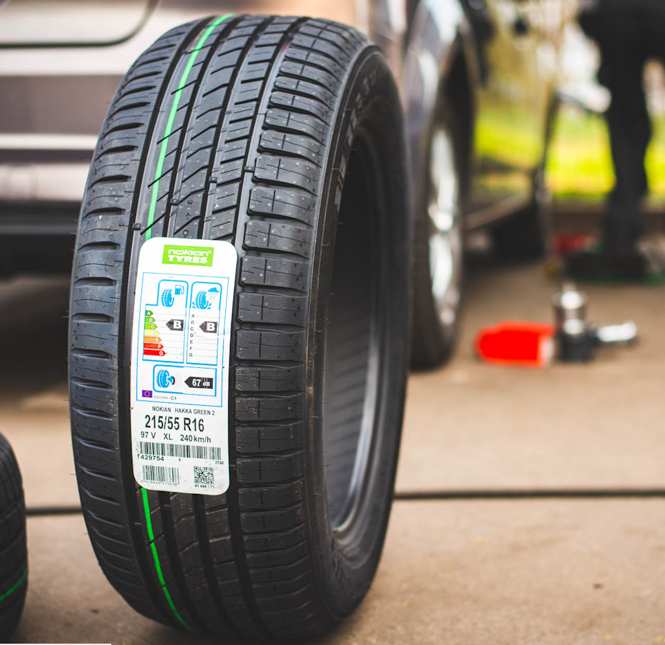 Новая резина на лето — NOKIAN HAKKA GREEN 2 — Ford Fusion, 1,6 л, 2007 ...