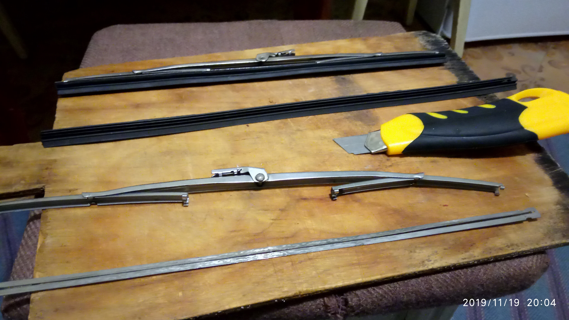 Родные дворники с современными резинками — ИЖ Москвич 412, 1,8 л, 1979 ...