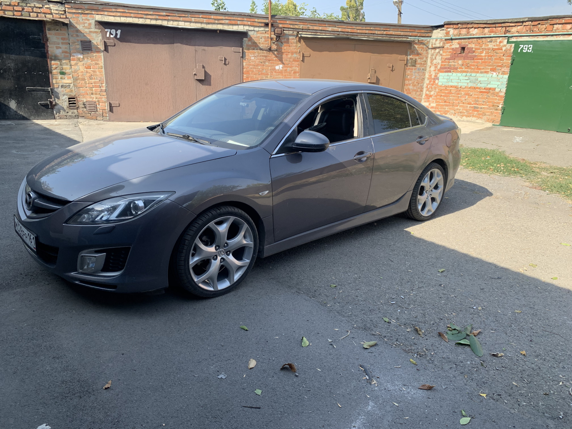 Диски CX-7 на месте — Mazda 6 (2G) GH, 2 л, 2008 года | колёсные диски | DRIVE2